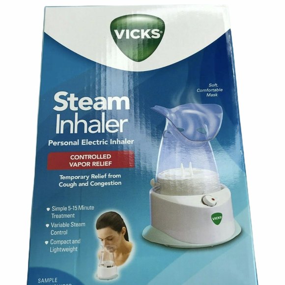 Vicks | Bath | Vicks Personal Electric Steam Inhaler White New Selfcare ...